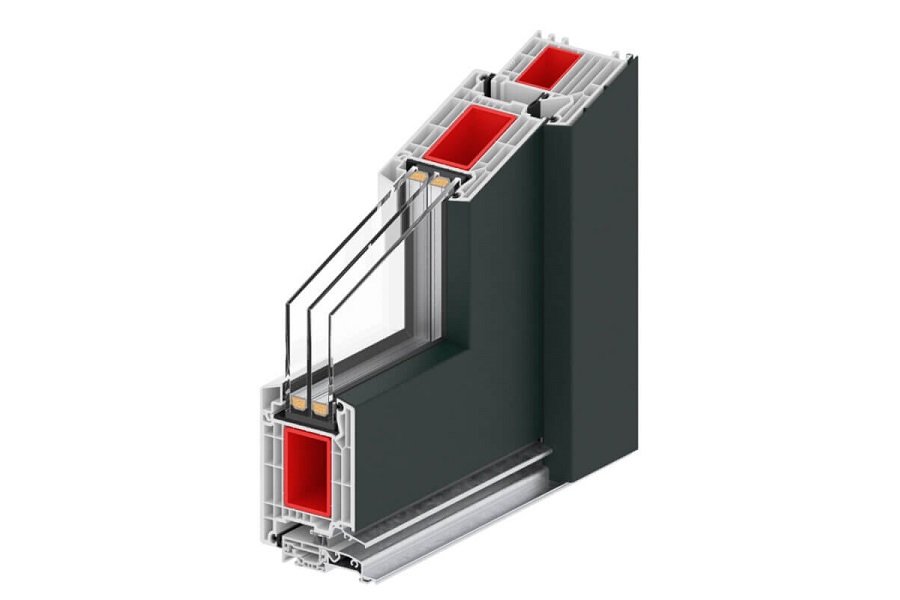 VEKA® SOFTLINE 82 MD alu dveře (RI OKNA a.s.) | Kasmat